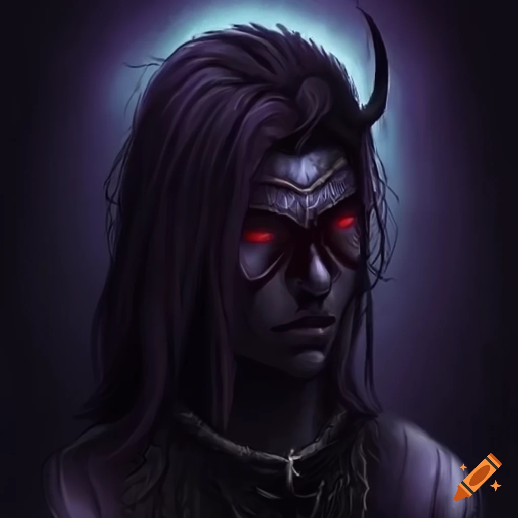 Image of a dark and mysterious prince on Craiyon