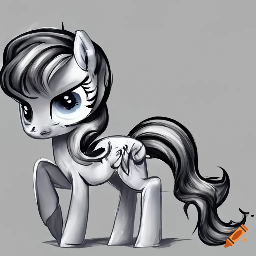 My little pony character on Craiyon