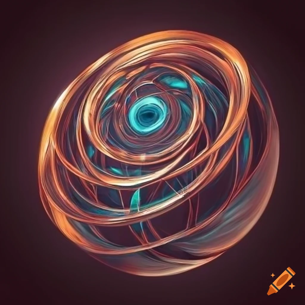 Concept sketch of an intricate eternity engine on Craiyon