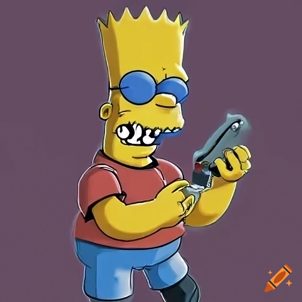 Simpsons images created on Craiyon