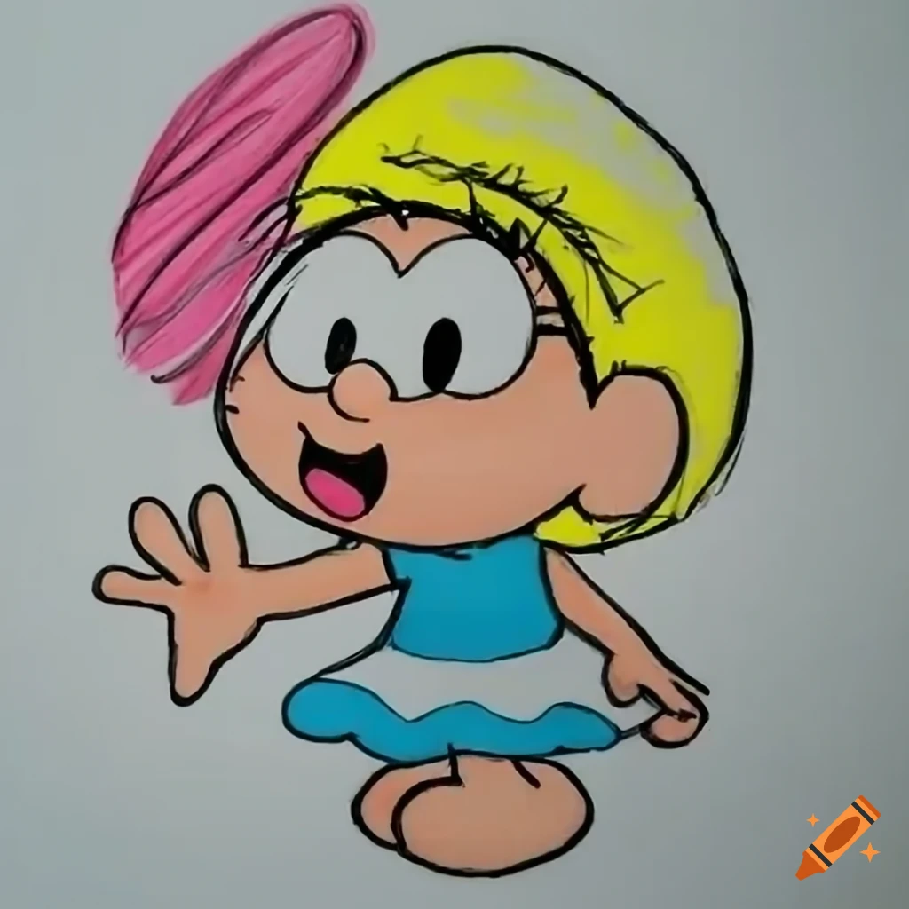 Popular cartoon characters from turma da monica, the smurfs, and timmy ...