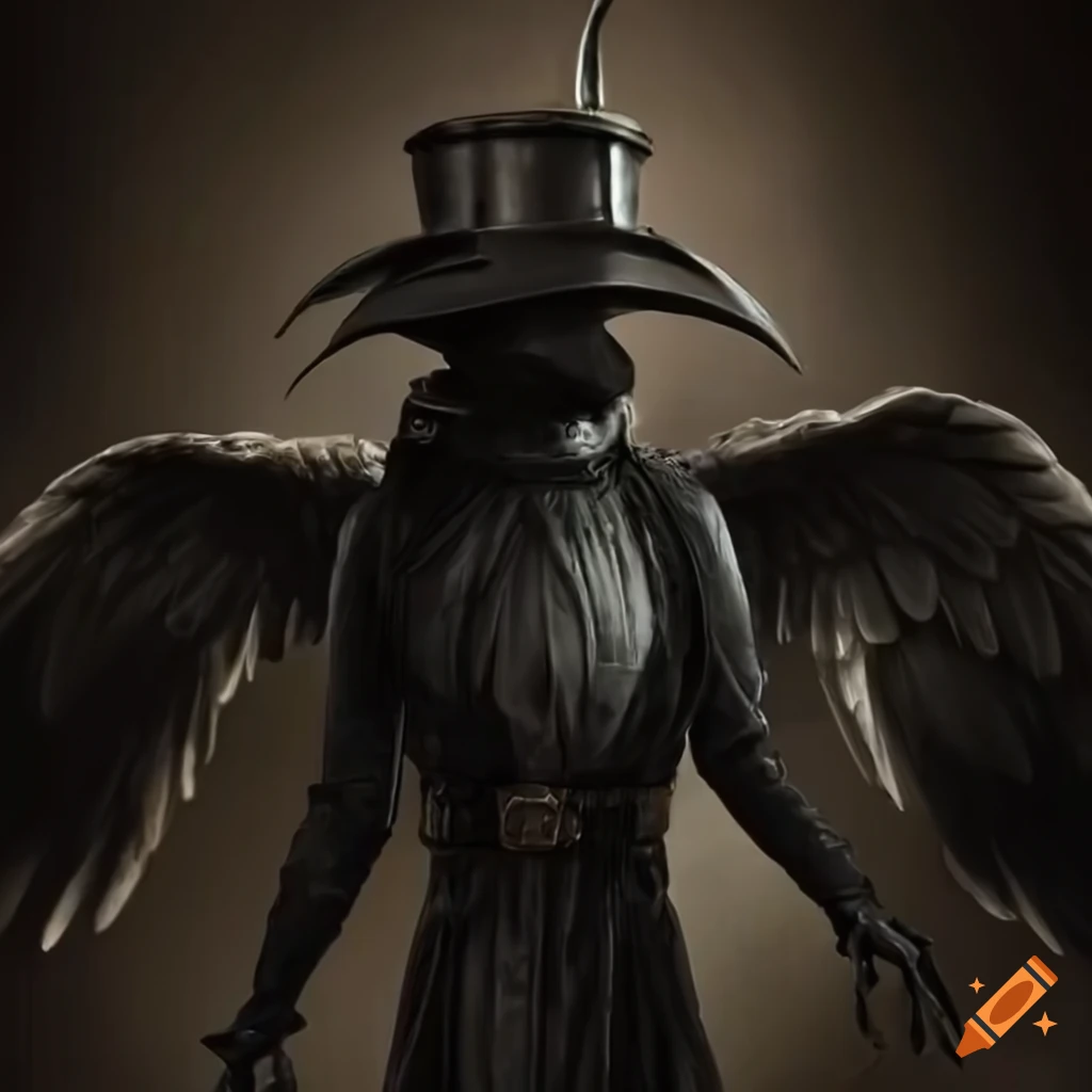 Plague Doctor images created on Craiyon