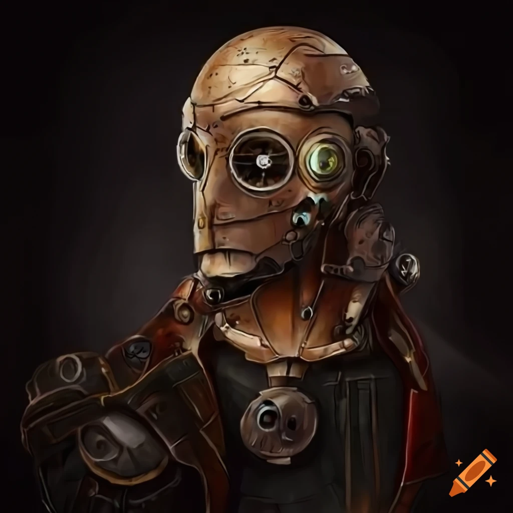 Steampunk Cyborg 57 Steampunk Robot Stock Videos, Footage, & 4K Video
