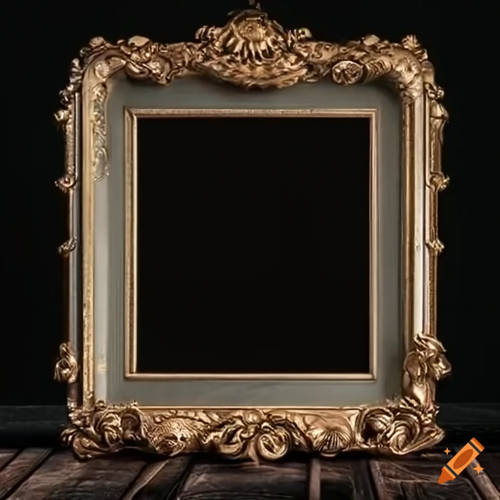 Realistic russian photo frame on Craiyon