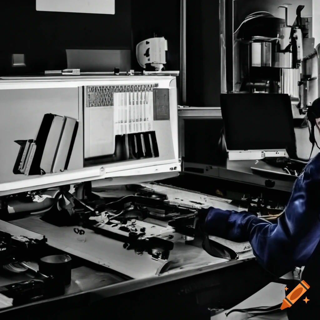 Modern automated control system concept on Craiyon