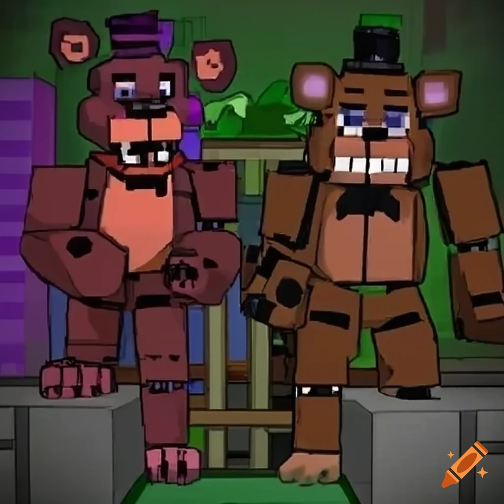 Fnaf images created on Craiyon