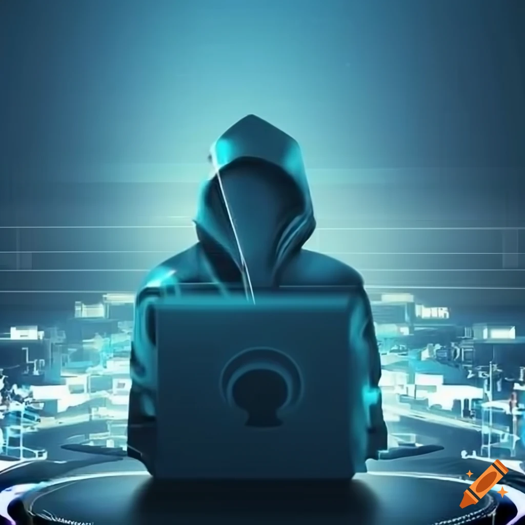 Linkedin background for security solutions leader on Craiyon