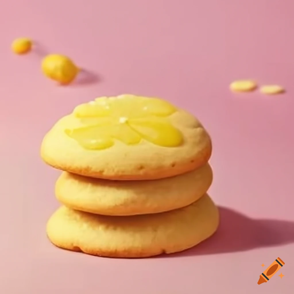 Lemon transforming into sugar cookie on Craiyon