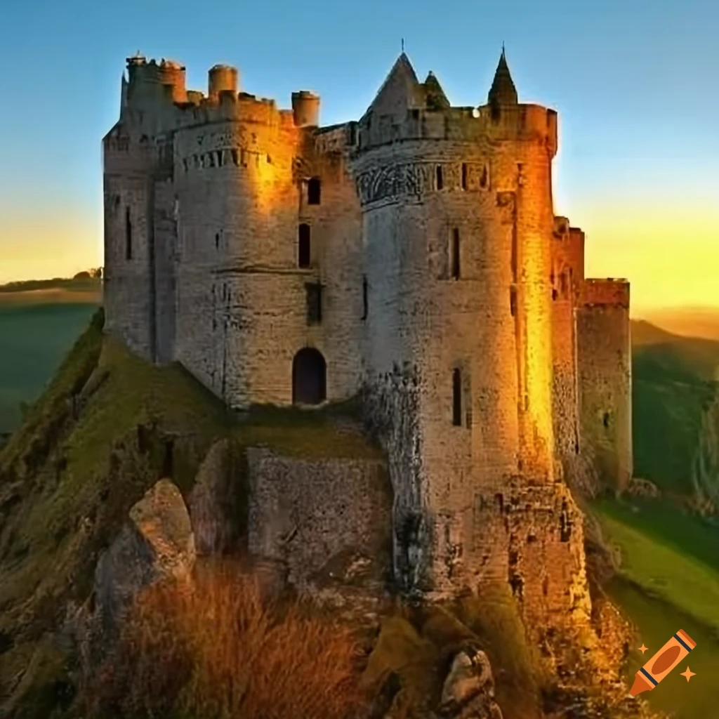 Image of king arthur's castle on Craiyon