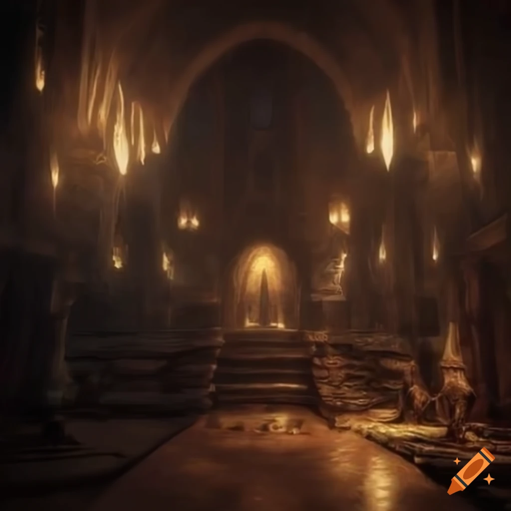 Illustration of a powerful wizard casting a spell on Craiyon