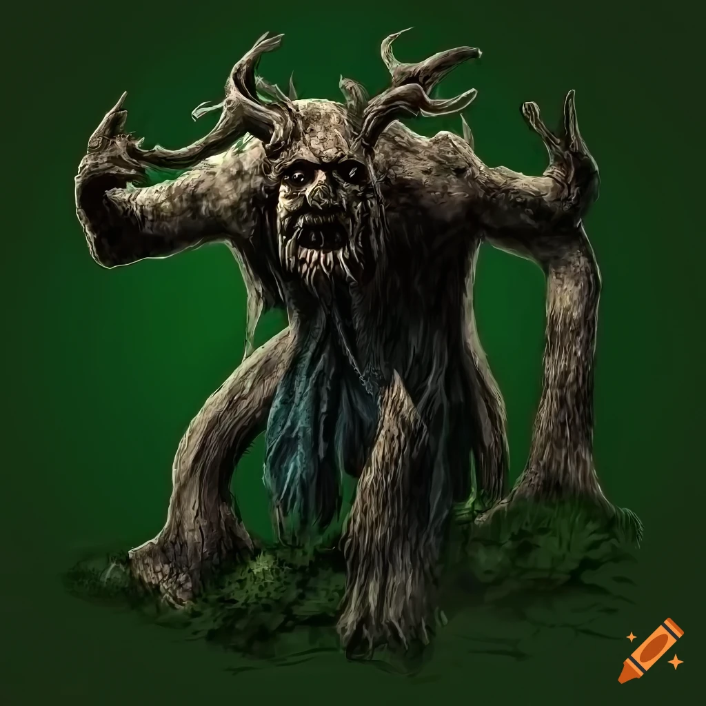 Photo realistic depiction of an ancient ent on Craiyon