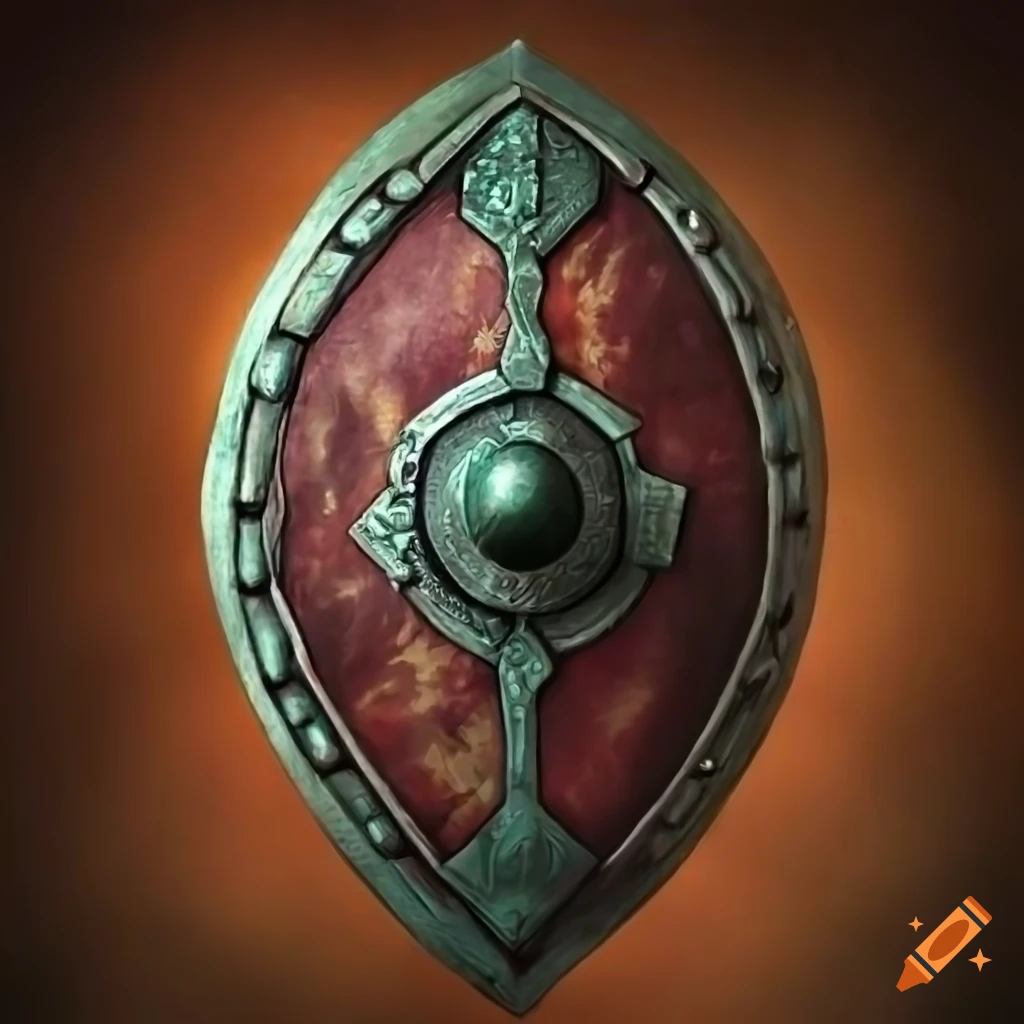 Shield images created on Craiyon