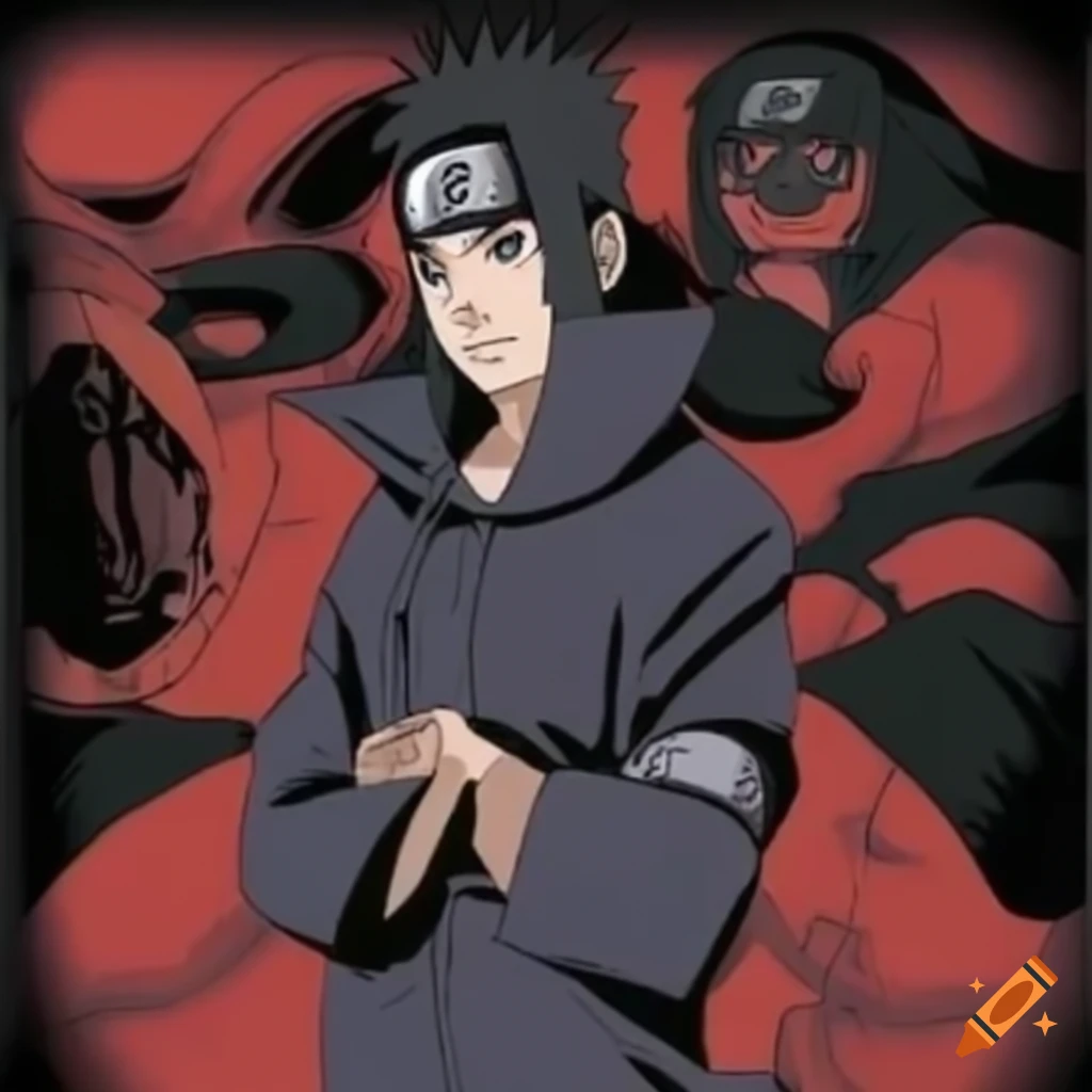 Image of a ninja from the Aburame clan in Naruto manga on Craiyon