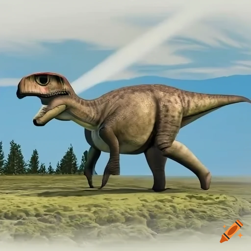 Scientifically accurate Hadrosaurus dinosaur in Olympic National Park ...