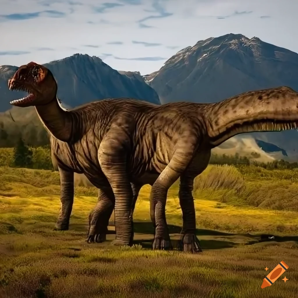 Scientifically accurate illustration of a Hadrosaurus dinosaur on Craiyon