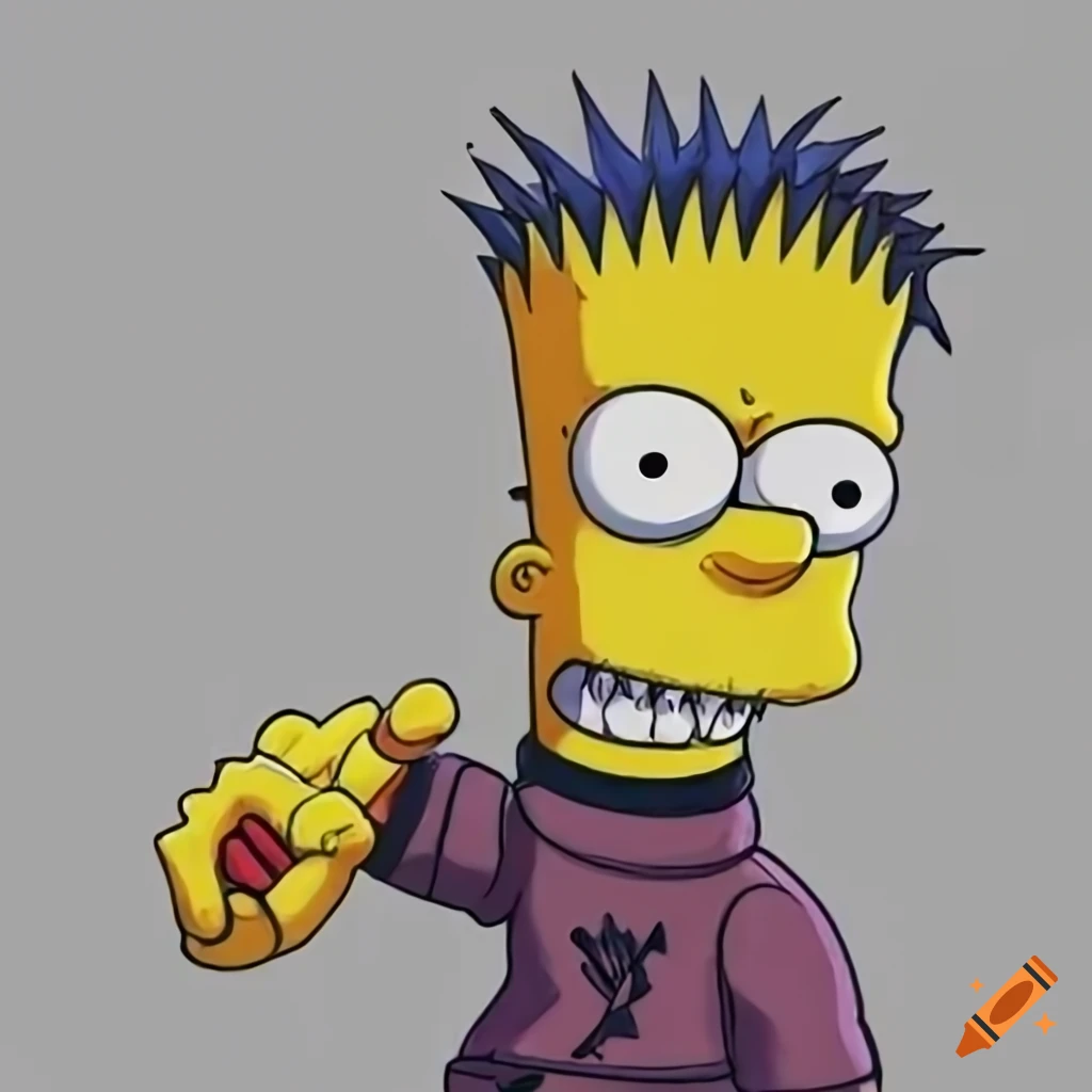 Simpsons images created on Craiyon