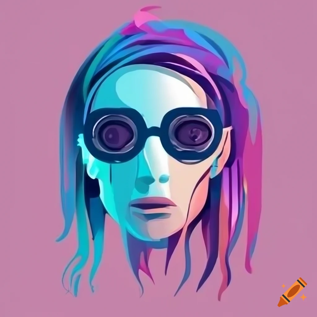 Vector svg of a tech whisperer on Craiyon