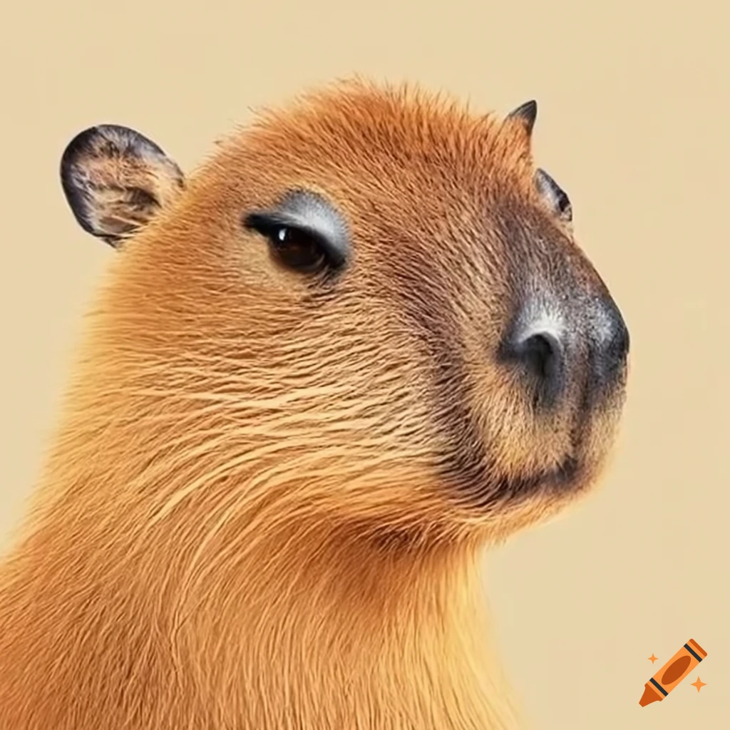 Capibara with math symbols on Craiyon