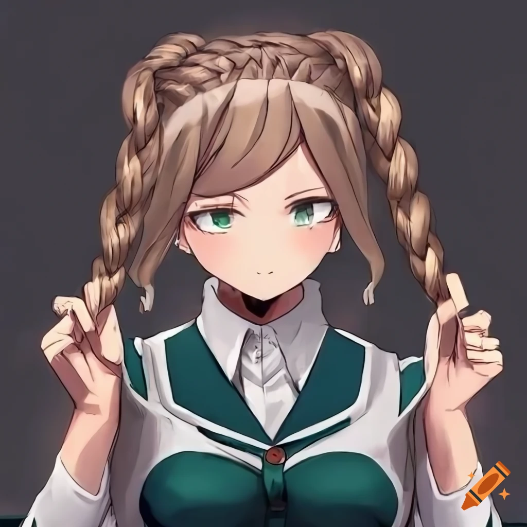 Character artwork of Maureen from My Hero Academia on Craiyon