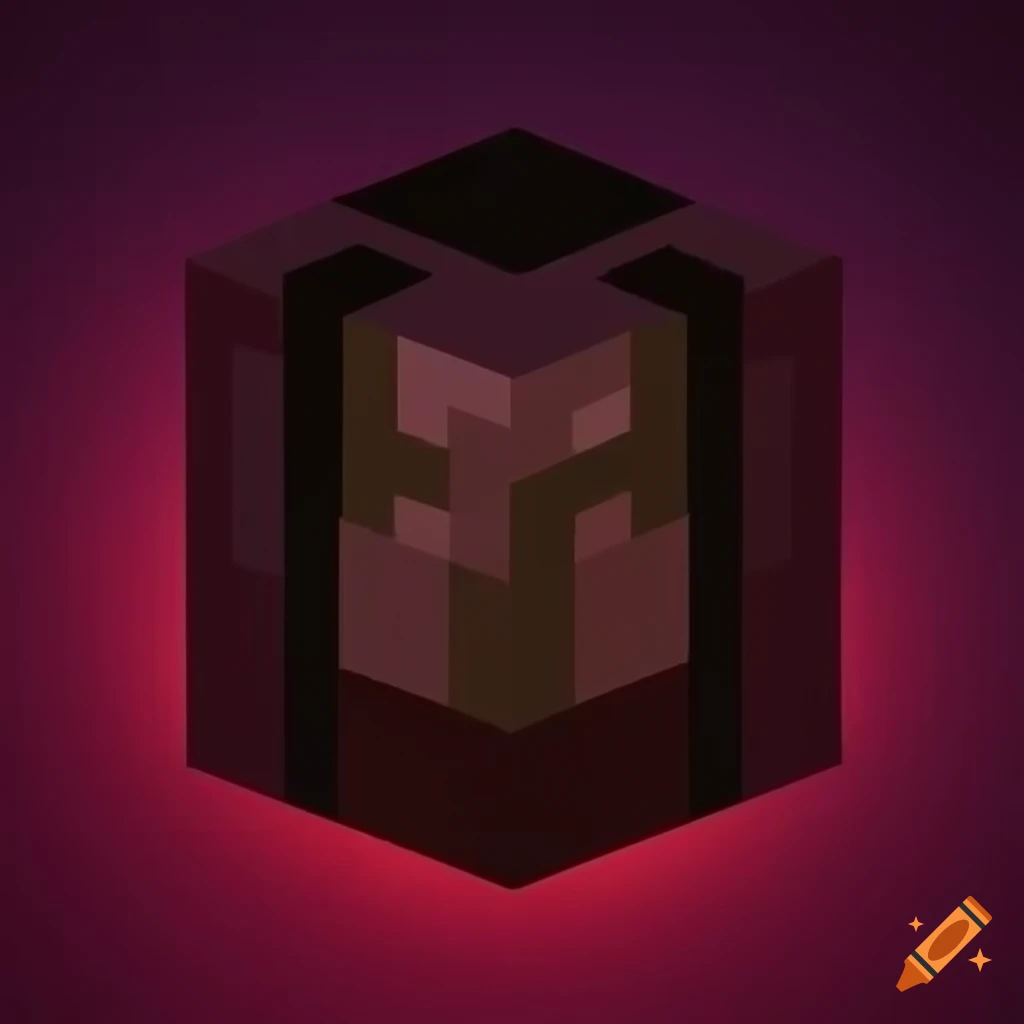 Netherite logo artwork