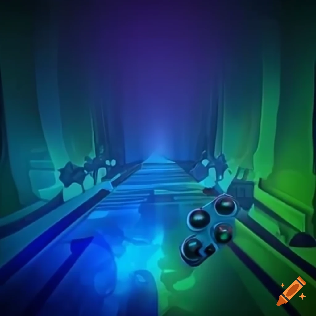 Background for a video skill matching game on Craiyon