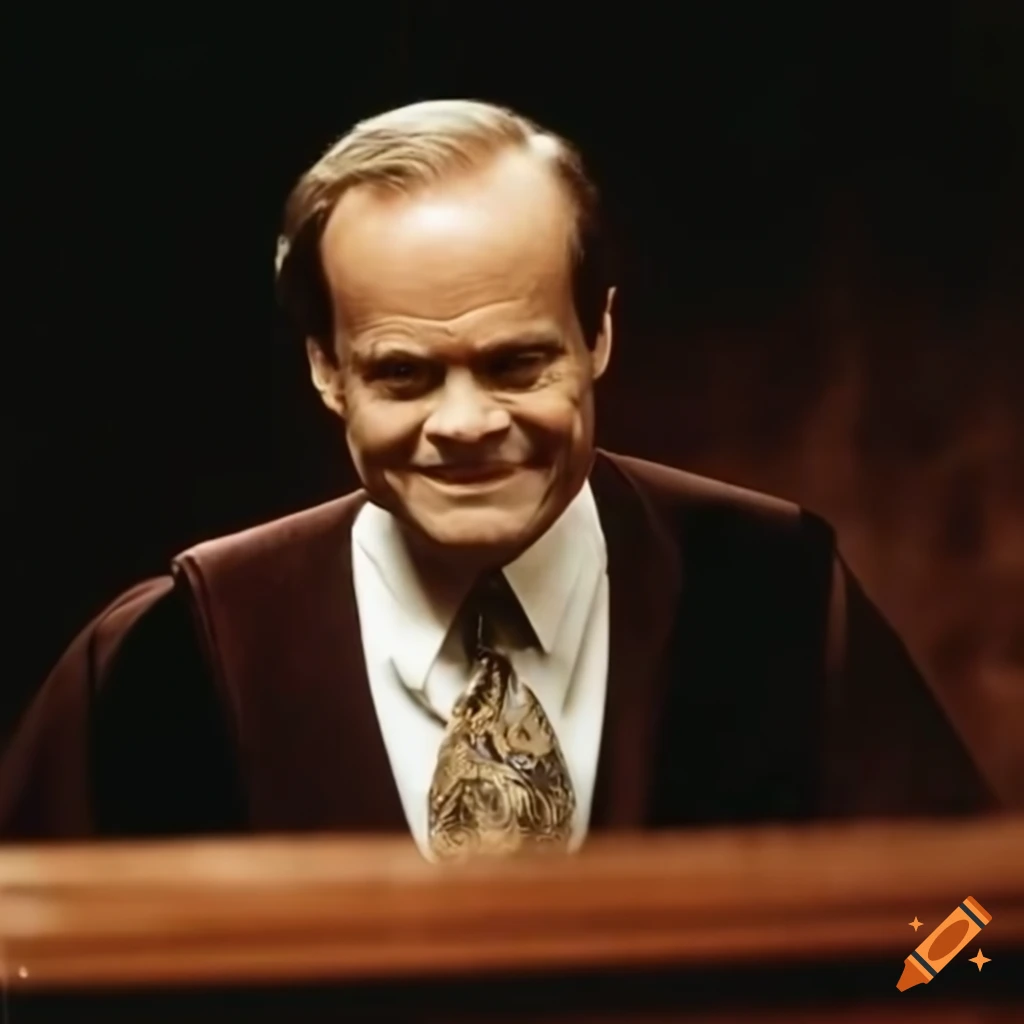 Image of Dr. Frasier Crane delivering a captivating speech on Craiyon