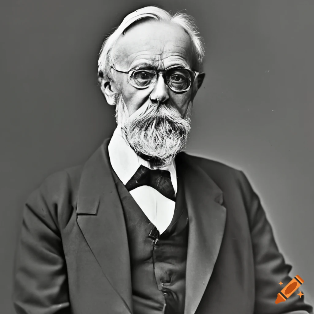 Portrait of alfred nobel on Craiyon