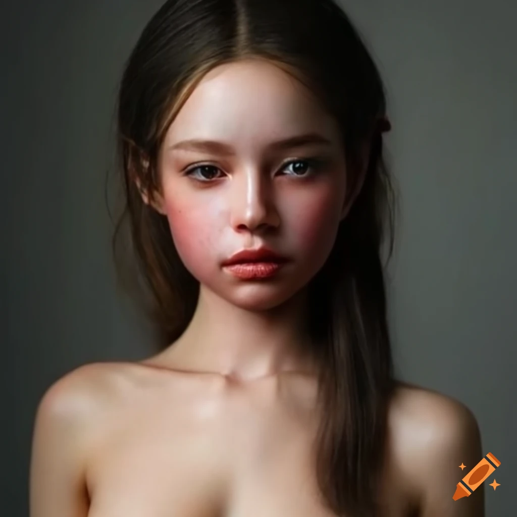 Intricate study of a realistic art model girl body on Craiyon