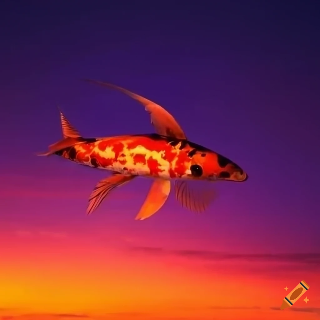 Koi Fish images created on Craiyon