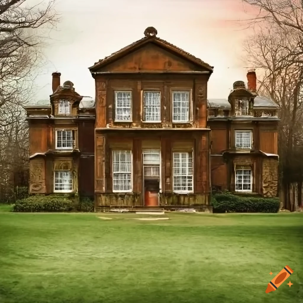 Picture of a Victorian manse on Craiyon
