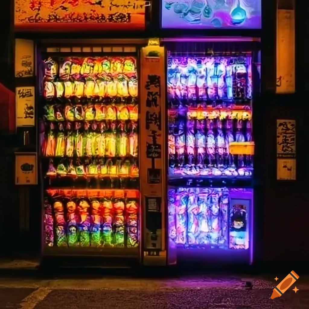 Vending Machine images created on Craiyon