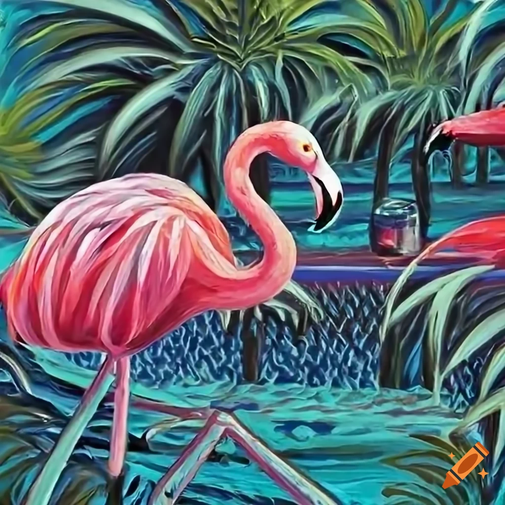 Pool Party images created on Craiyon