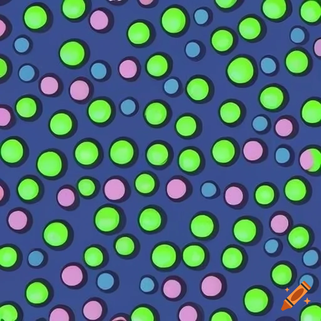 Lime And Navy Blue Dots Background Seattle Seahawks Football Art Ideas