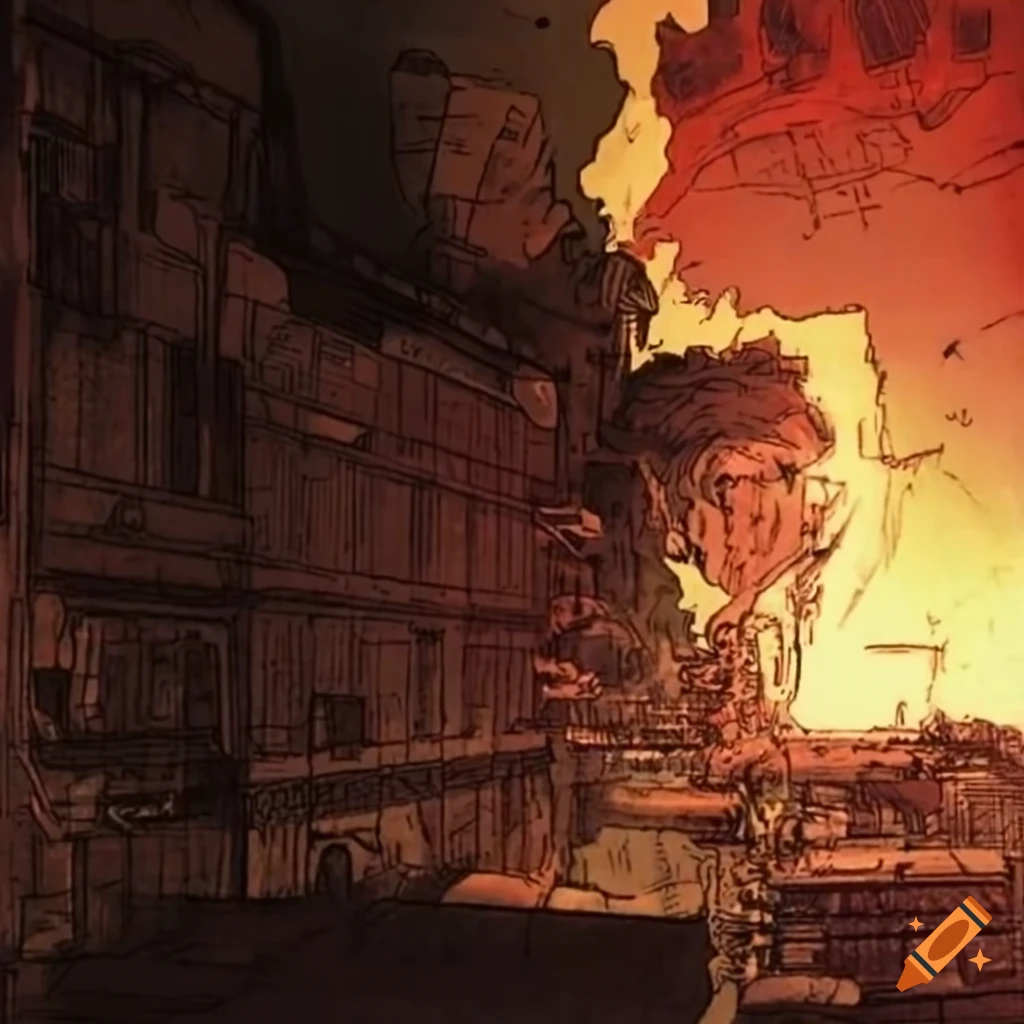 Cover of the manga 'Nuclear power' by Q Hayashida on Craiyon