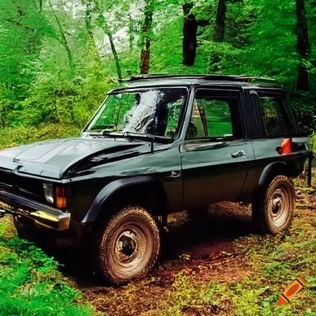 Classic Opel 4x4 AWD offroad vehicle on Craiyon