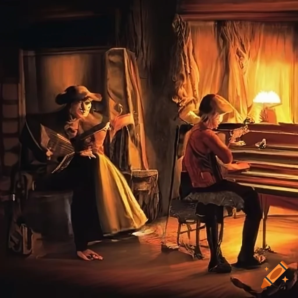 Image of a musical trail in oregon on Craiyon