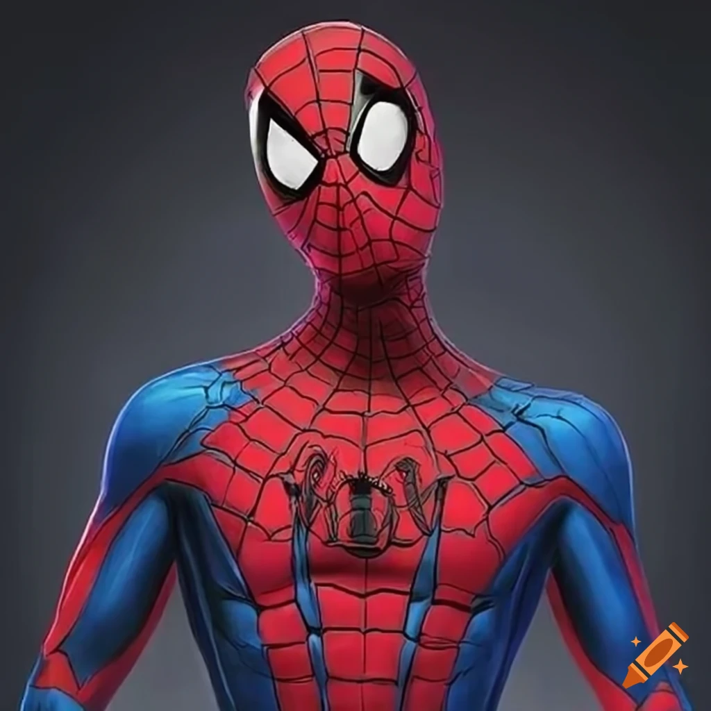 Spiderman images created on Craiyon