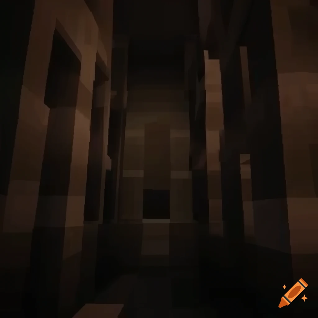 Modified minecraft universe on Craiyon