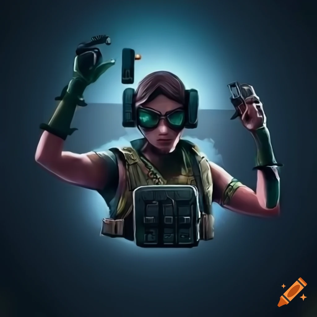 Profile picture for Jynxypoo gaming playing Rainbow Six Siege on Craiyon