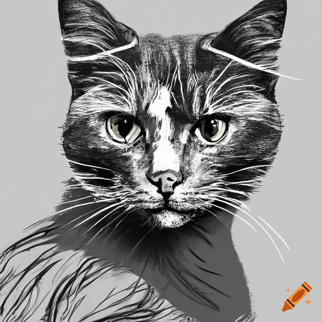Beautiful Cat Sketches