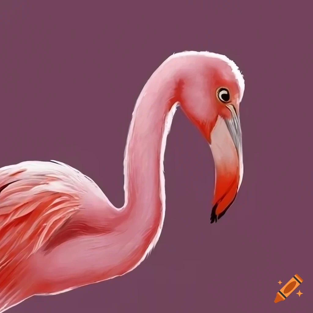 Flamingo images created on Craiyon