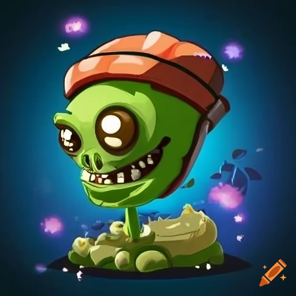 Plants vs Zombies images created on Craiyon
