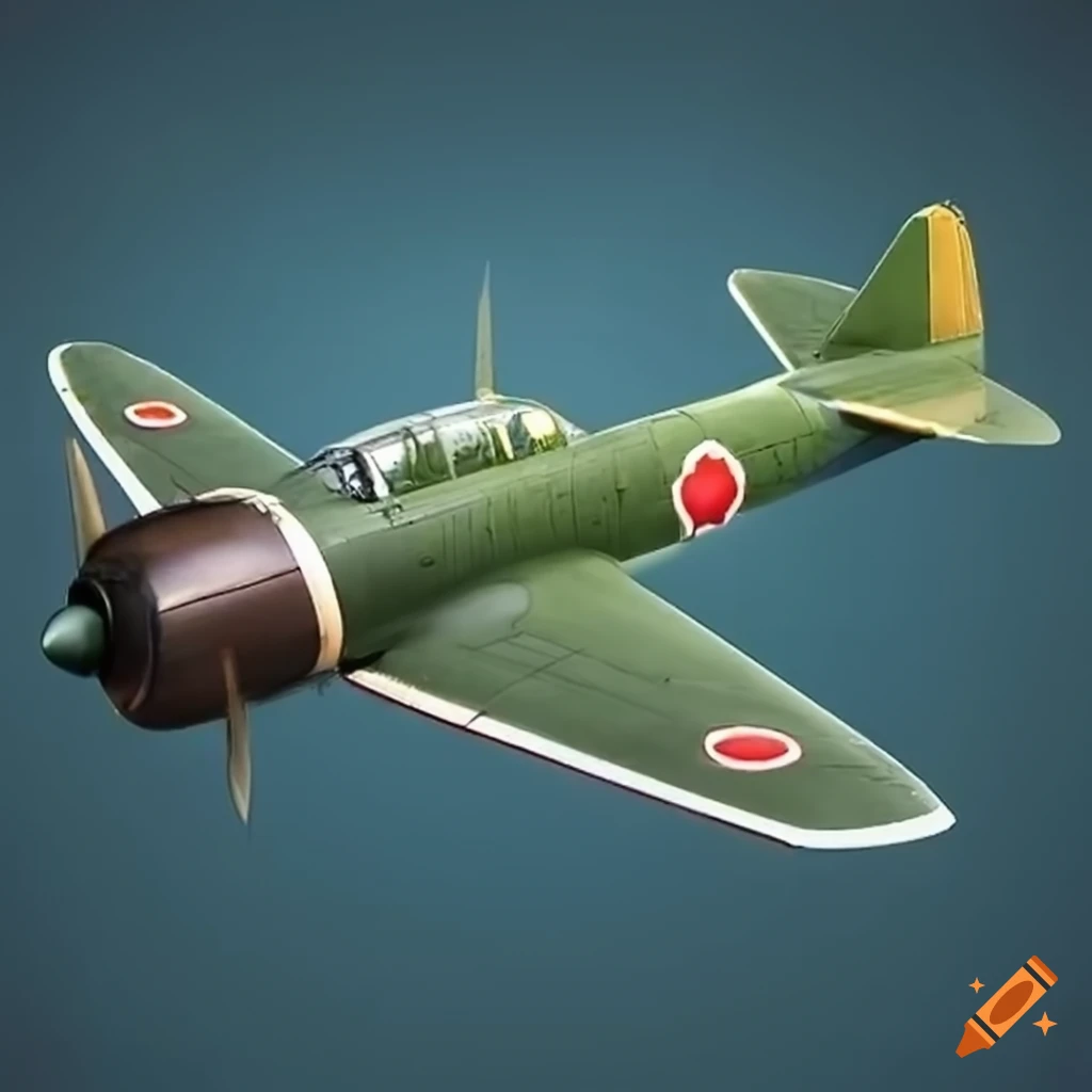 A6m0 fighter plane on Craiyon