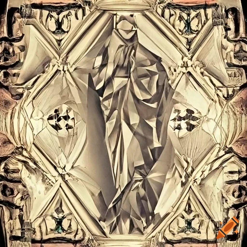 Detailed etching-style artwork with vibrant details on Craiyon