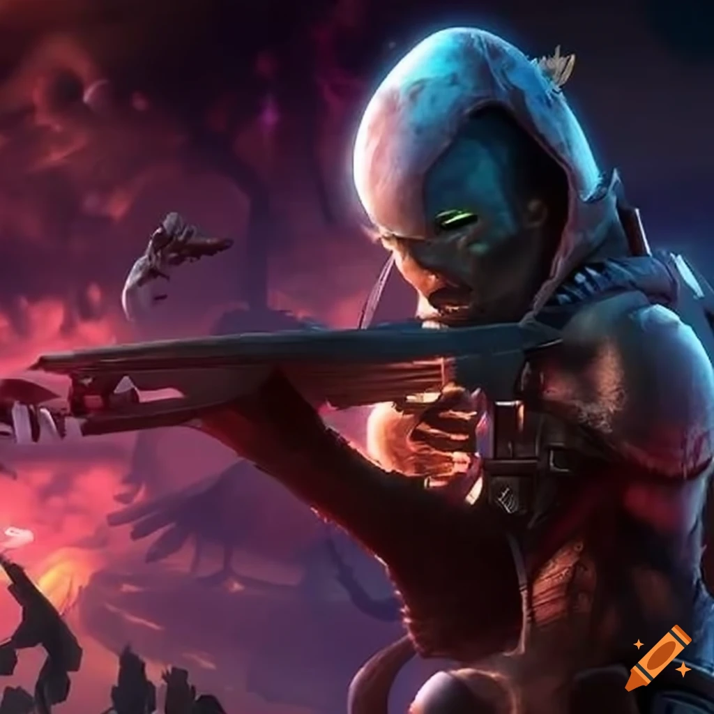 Teeming multiplayer worlds on Craiyon