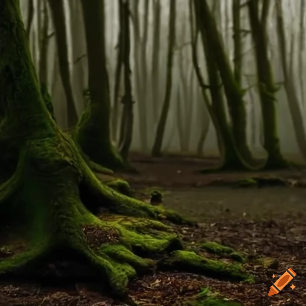 Image of a mysterious forest on a secluded island on Craiyon