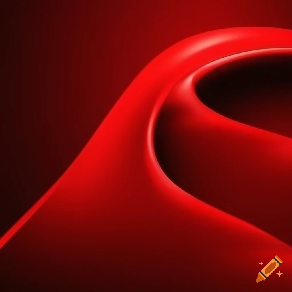 Red 3d wallpaper on Craiyon