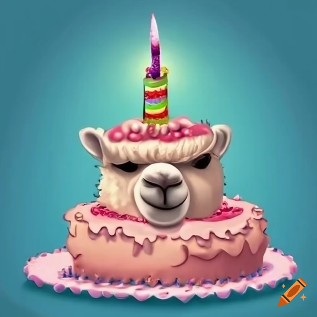 Llama images created on Craiyon