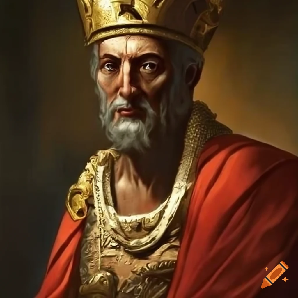 Portrait of King Nicomedes IV on Craiyon