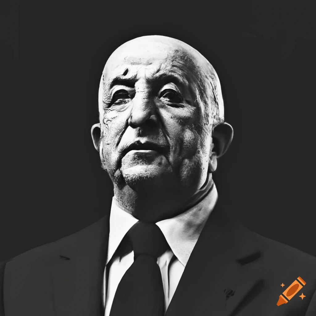 Hyper-detailed graphic fusion of Algeria president and Homer Simpson on ...